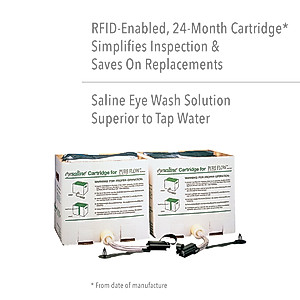 Honeywell Fendall Pure Flow 1000 Eyewash Station, 7 Gallon Capacity, 15 minutes Wash Time, 29" L X 30" H X 17-1/4" D - 32-001000-0000