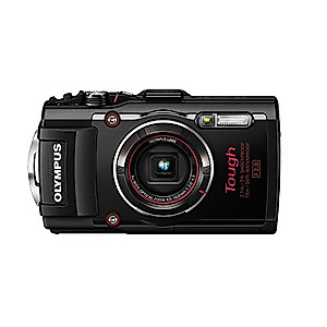 Olympus TG-4 16 MP Waterproof Digital Camera with 3-Inch LCD (Black)