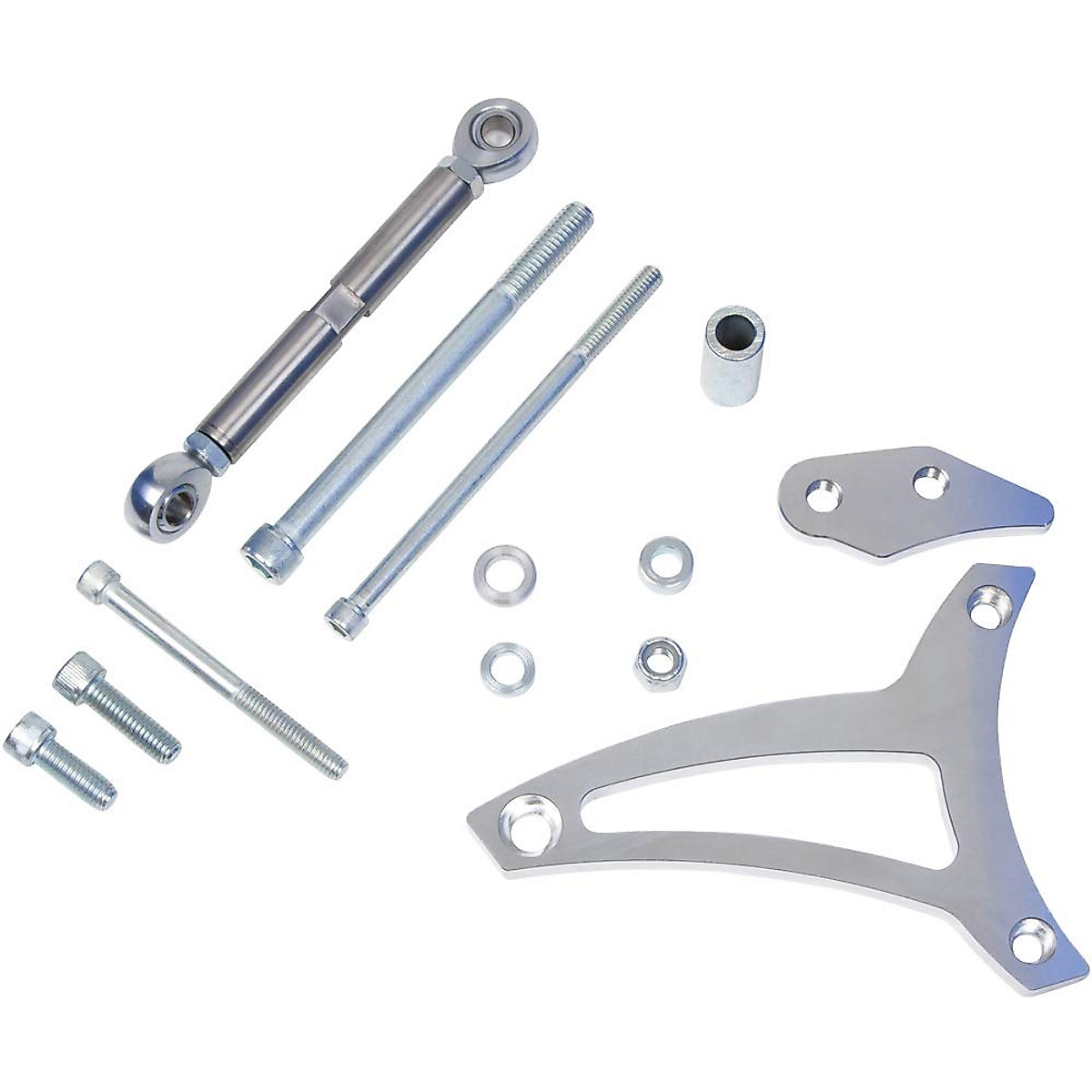 Alternator Bracket Compatible with Small Block Ford 289 and 302 Engines with Drivers Side Lower Radiator Hose 1969+