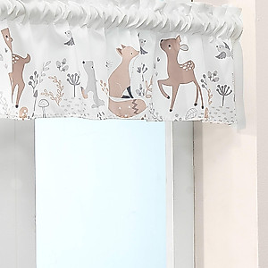 Bedtime Originals Deer Park Window Valance, Multicolor (285029)