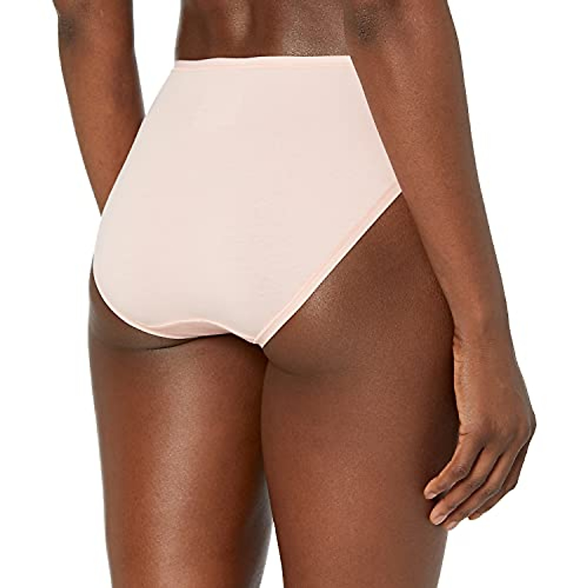 Amazon Essentials Women's Cotton High Leg Brief Underwear (Available in Plus Size), Pack of 6, Multicolor/Dots/Stars/Stripe, X-Small