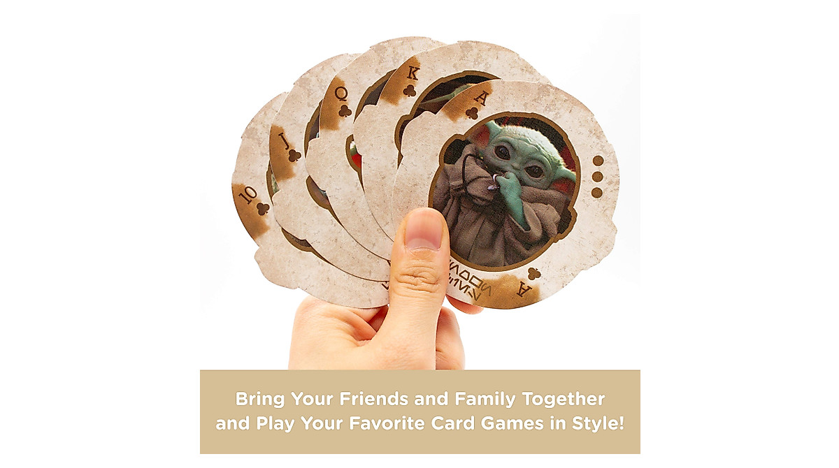 AQUARIUS Star Wars Baby Yoda Playing Cards