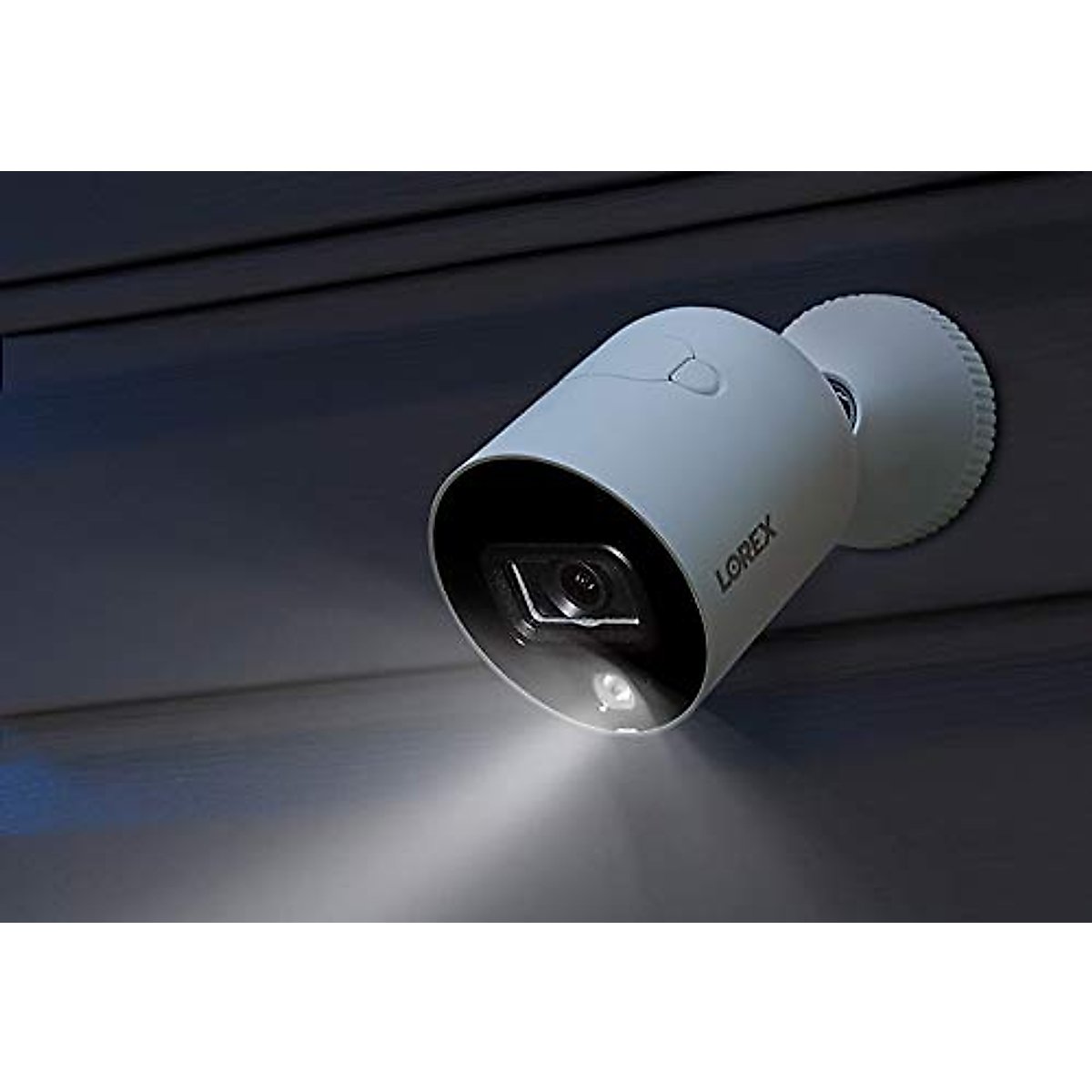 Lorex Smart Home Security Center, Wi-Fi Security Camera System with 1080p HD Bullet Cameras, Motion Detection and Color Night Vision, 64GB MicroSD 4 Channel System, 2 Bullet Cameras