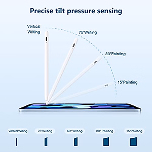 Stylus Pen for iPad Pencil, Compatible with Apple Pencil 2nd Generation with Magnetic Wireless Charging, for 2018-2023 iPad 10/9/8/7/6 iPad Pro iPad Mini 5/6 iPad Air 5/4/3