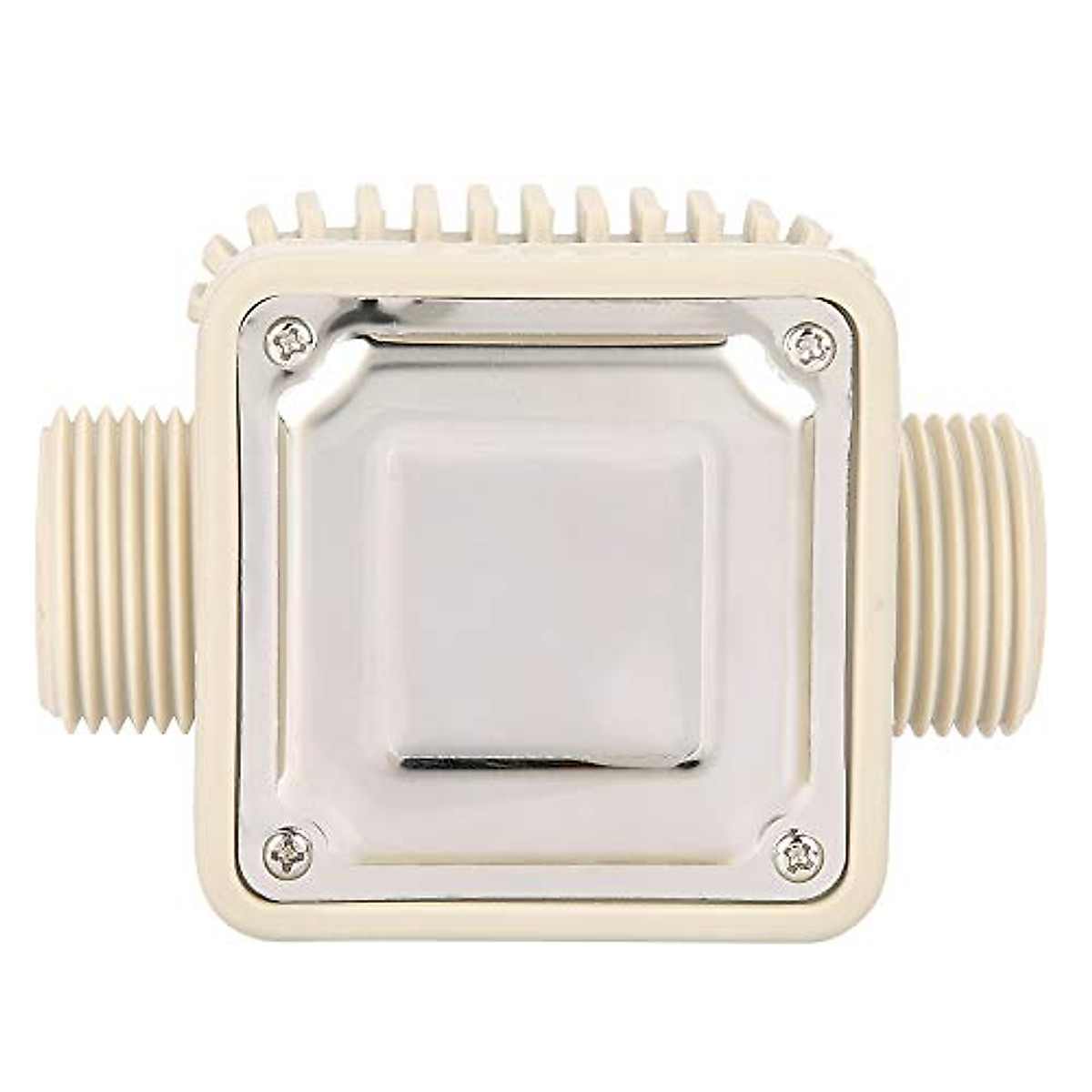 K24 LCD Turbine Digital Fuel Water Hose Flow Meter Widely Used for Chemicals Water, Blue