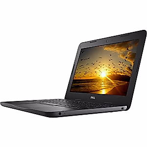 Dell Chromebook 3180 Laptop PC, Intel Celeron N3060 Processor, 4GB Ram, 64GB Solid State Drive, Wi-Fi | Bluetooth, HDMI, USB 3.1 Gen 1, Web Camera, Chrome OS (Renewed) (Non-Touch)