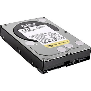 WD RE 3 TB Enterprise Hard Drive: 3.5 Inch, 7200 RPM, SATA III, 64 MB Cache - WD3000FYYZ (Renewed)
