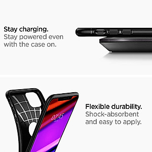 Spigen Rugged Armor Designed for iPhone 11 Case (2019) - Matte Black