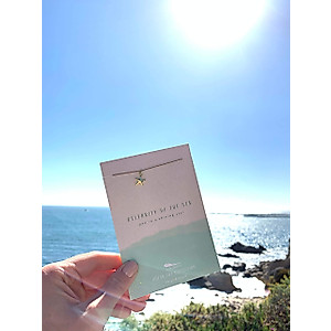 Lucky Feather Ocean Life Necklaces – Sterling Silver, 14k Gold Dipped VSCO Necklace - Thoughtful Gift for Women and Teenagers