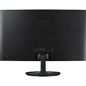 Samsung CF390 27" Curved Monitor – LCD FHD, 16:9, 1920x1080, HDMI, VGA, VESA, Eye Saver & Flicker-Free Tech – Boomph's Comprehensive Ultimate Performance Cloth Solution for Your Workspace