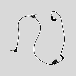 Sheepdog Profile Tubeless Listen Only Earpiece, Black, 3.5mm Connector