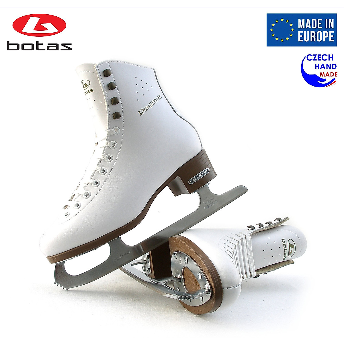 Botas - model: 325 / Figure Ice Skates Women, Girls/Color: White, Size: Adult 7.5