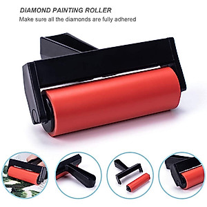 5D Diamond Painting Kits and Accessories with Diamond Painting Fix Tools and 2 Pack 28 grids Diamond Storage Boxes