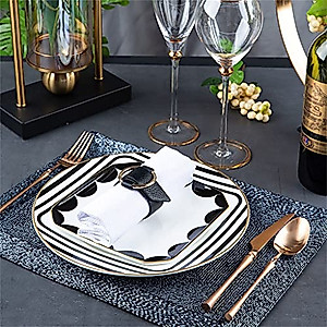 Sweden Square Cutlery Set Kitchen Catering Utensils Bone Plate Bowl Plate Restaurant Combination