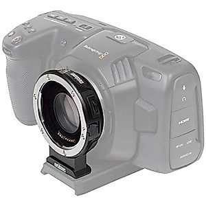 Metabones T Speed Booster Ultra 0.71x Adapter for Canon EF Lens to BMPCC4K Camera