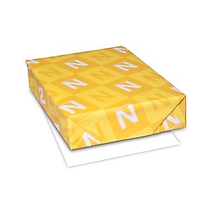 Neenah Capitol Bond 25% Cotton Paper, 8.5" x 11", 24 lb., White, 91 Brightness, 500 Sheets (B724)