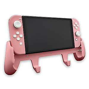 Satisfye - ZenGrip Pro Gen 3 OLED, a Switch Grip Compatible with Nintendo Switch - Comfortable & Ergonomic Grip, Joy Con & Switch Control. #1 Switch Accessories Designed for Gamers (Pink)