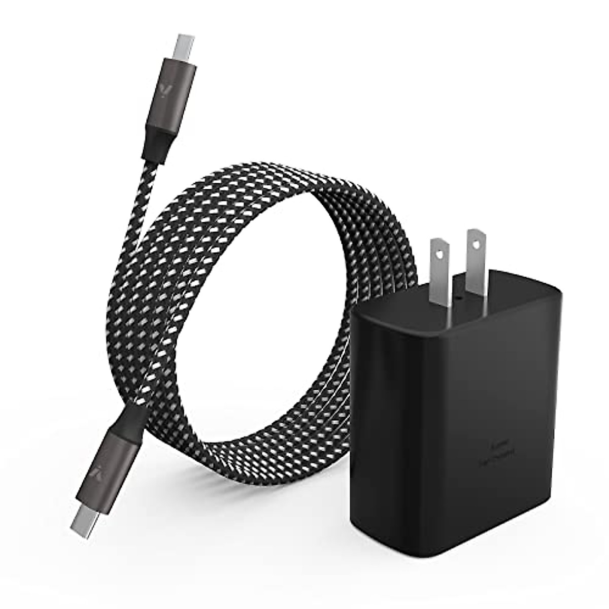 S23 S22 Ultra Charger, 45W USB-C Super Fast Charger Type C PPS/PD Wall Charging Block for Samsung Galaxy S23 Ultra/S23+/S22 Ultra/S22 Plus/S22/S21/S20 Ultra/Note 10+, Galaxy Tab 8(6.6ft Cable, Black)