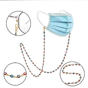 1 Pieces Eyeglass Chain Sunglasses Eyewear Strap Mask Chain Holder for Women Reading Glasses Chain Retainer