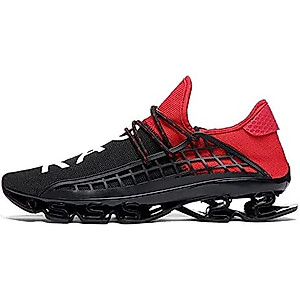 FUSHITON Womens Walking Running Shoes Athletic Tennis Non Slip Blade Type Casual Sports Fashion Sneakers Red