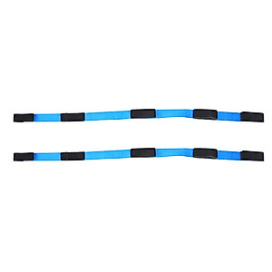 Camidy Team Game Fastening Tape,Ribbon Elastic Cooperative Legged Race Band Outdoor Birthday Team-Building Party Group Game