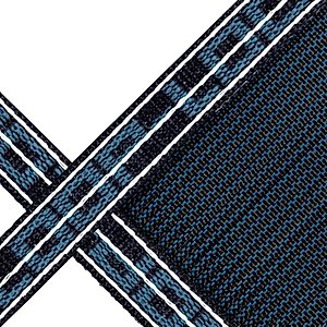 Loop Loc Swimming Pool Cover. Safety Pool Cover for Pool Size: 16 x 32 Shape: Rectangle .Super Dense II MESH BLUE. ITEM ID 816