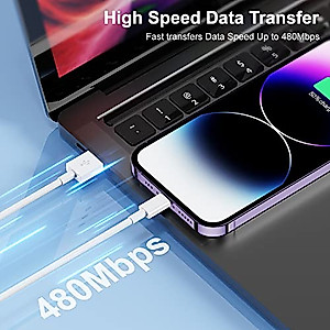 3Pack [Apple MFi Certified] Long iPhone Charging Cable 10ft-Apple Lightning to USB Cable Wire - 10 Foot iPhone USB Charger Cords for iPhone 14 13 12Pro/Pro Max XR X 8 7 6 5 Plus SE