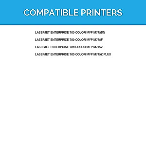 LD Remanufactured Toner Cartridge Replacement for HP 651A CE341A (Cyan)