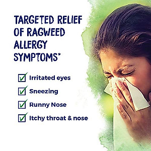 Boiron Ambrosia 30C Homeopathic Medicine for Relief from Allergy Symptoms of Sneezing, Runny Nose, Irritated Eyes, and Itchy Throat or Nose - 3 Count (240 Pellets)