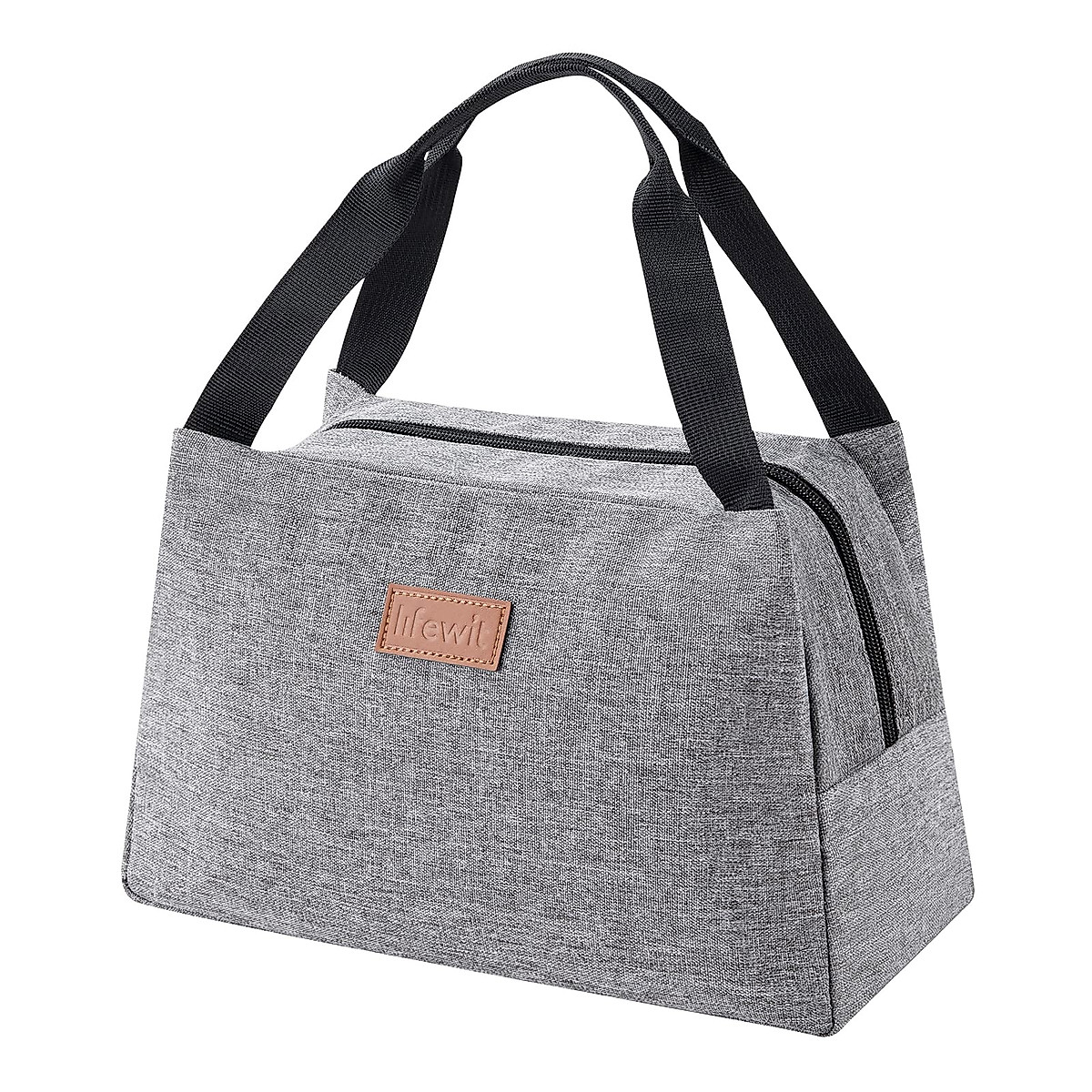 Lifewit 15L Collapsible Cooler Bag and 7L Insulated Lunch Bag Grey