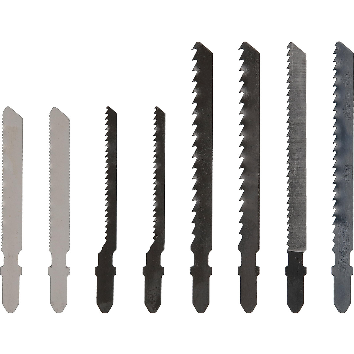 Bosch 2607019458 Jigsaw Blade Set with T-Shaft 8 Pcs