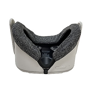 Covers for Oculus Quest 2 Gen VR Headset-Washable & Hygienic Super Soft and Comfortable-2 Pcs (Gray)