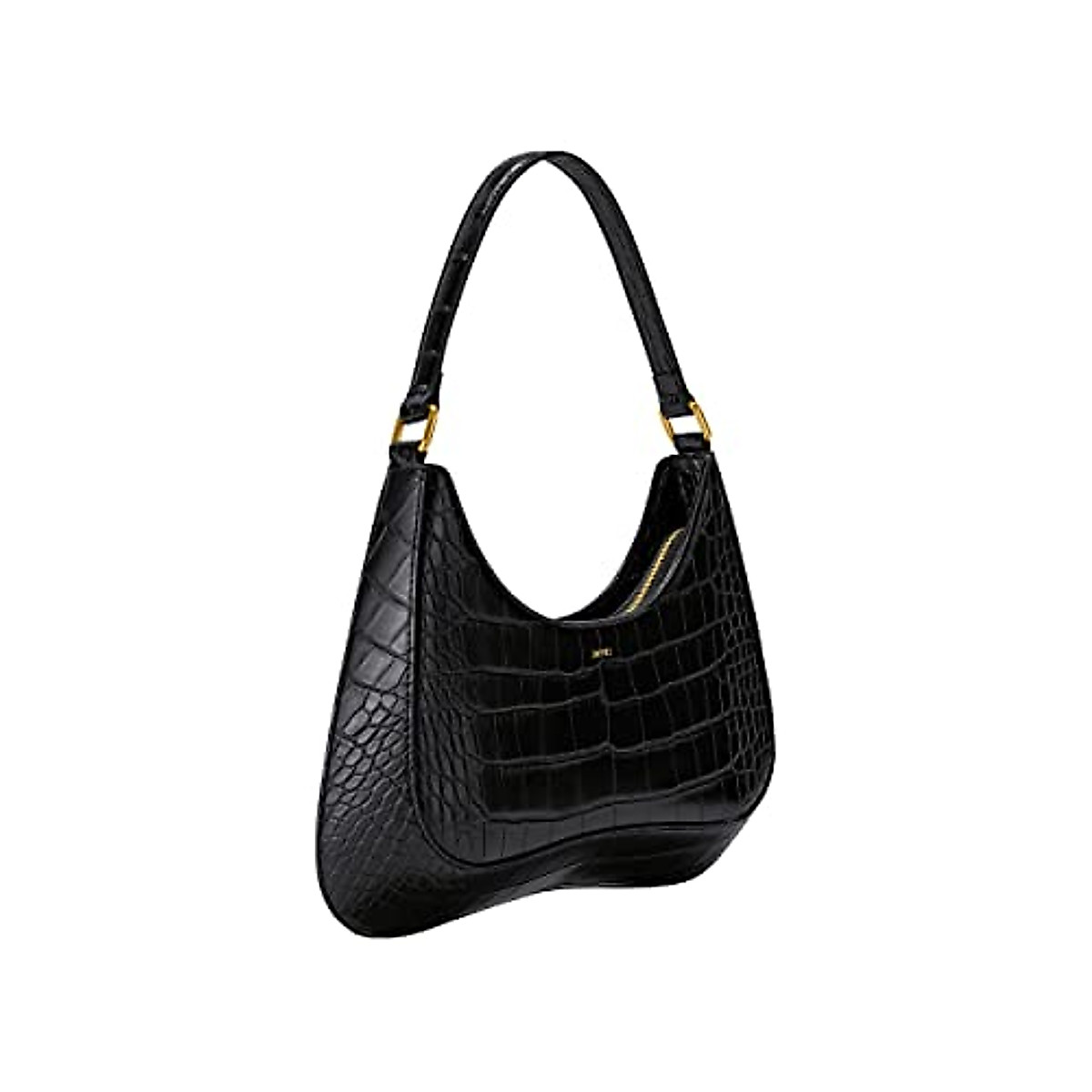 JW PEI Women's Ruby Shoulder Bag (Black Croc)