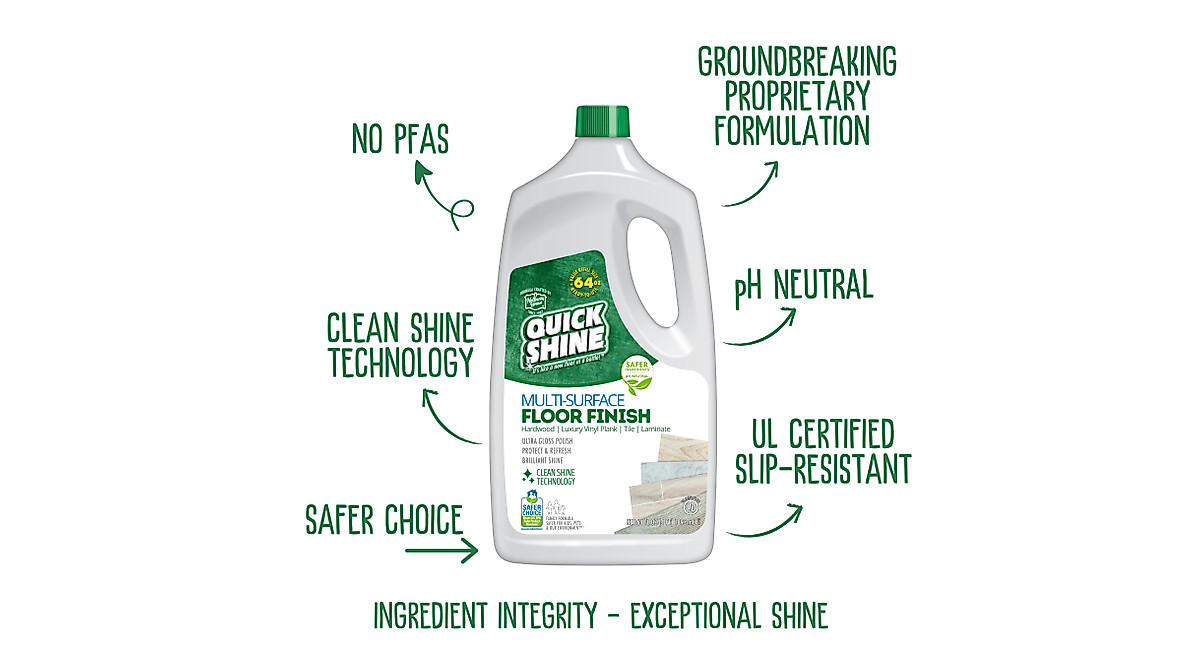 Quick Shine Multi Surface Floor Finish - Protect & Shine Your Floors