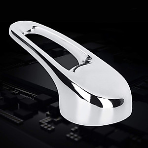 Tap Lever Handle, Faucet Handle Chrome Plated Zinc Alloy Bathroom Single Lever Faucet Handle Replacement for 35mm Valve Core Bathroom, Faucet Handles