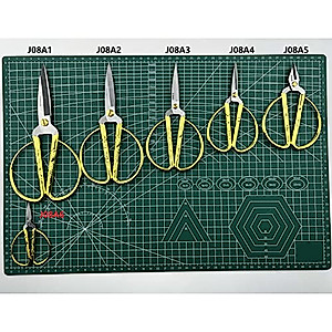 Fengtaiyuan J08A6, Stainless Steel Scissors, Office, Tailor Cutting, golden scissors (J08A6)