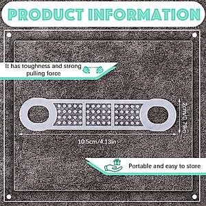 Non Slip Rubber Clothes Hanger Grips Clear Silicone Clothing Hanger Strips Clothes Hanging Accessories for Wood Hangers Plastic Hangers Home Stores Use (200 Pcs)