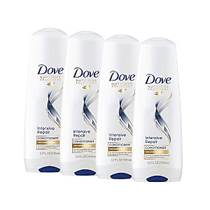 Dove Nutritive Solutions for Dry Hair, Intensive Repair, Deep Conditioner, 12 Fl Oz (Pack of 4)