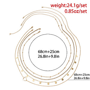 Aezlhjya 14K Sexy Overlay Metal Waist Chain for Women,Shinny Peach Heart Sequin Claw Belly Chain Beads Waist Chain Body Chains Jewelry Gift for Girls (2chian-4), Gold