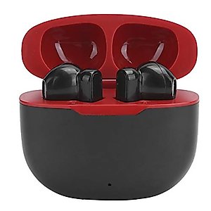 Estink Wireless Bluetooth Earphones,Waterproof Noise-Reducing Music Earphones,Sports Earbuds,Bluetooth 5.0 Technology,Large-Capacity Charging Bay,for iPhone,for Xiaomi(Black)