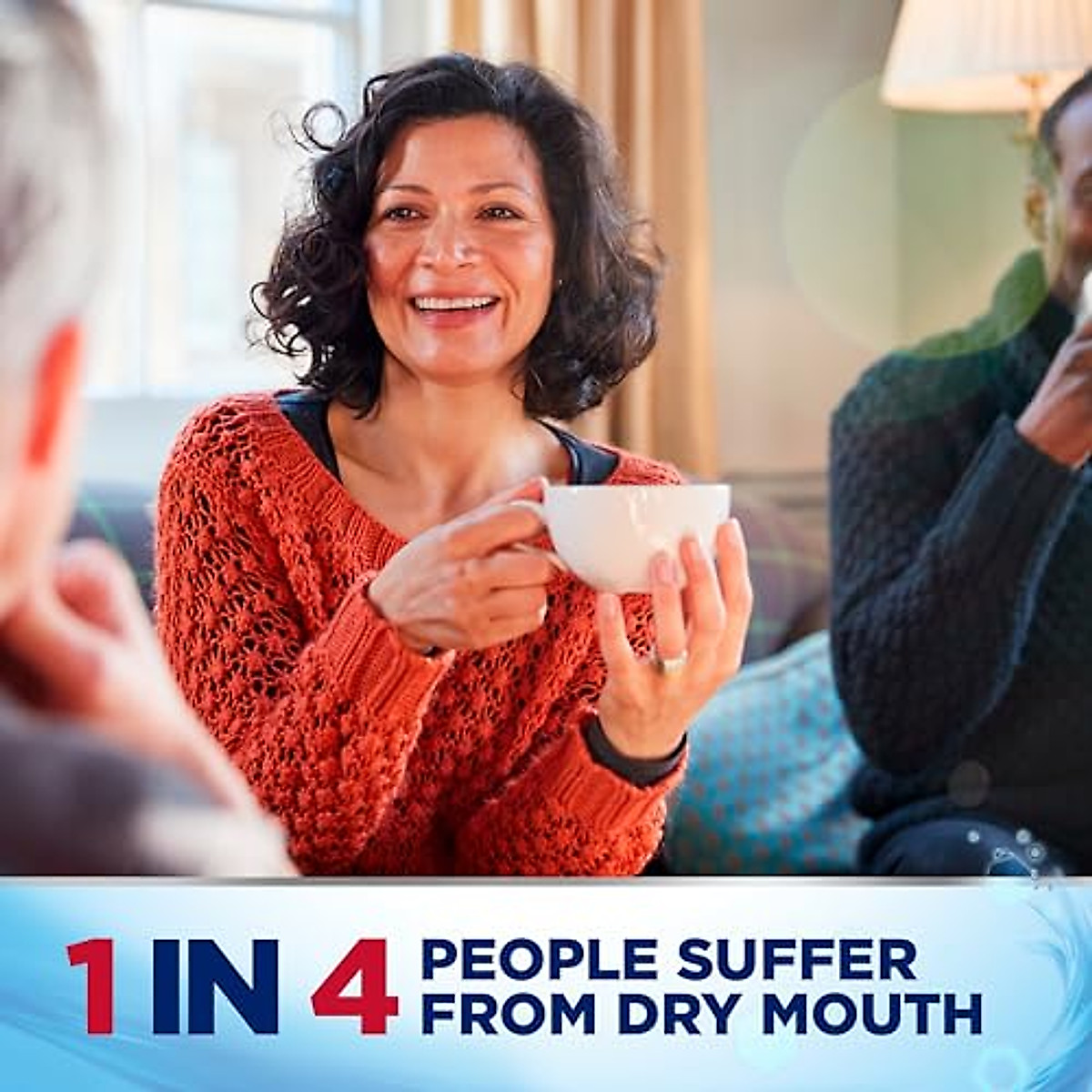 biotène Moisturizing Dry Mouth Spray, Moisturizing Spray for Dry Mouth and Bad Breath, Gentle Mint - 1.5 Fl Oz