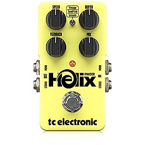 TC Electronic HELIX PHASER Extremely Versatile Phaser Pedal with Built-In TonePrint Technology