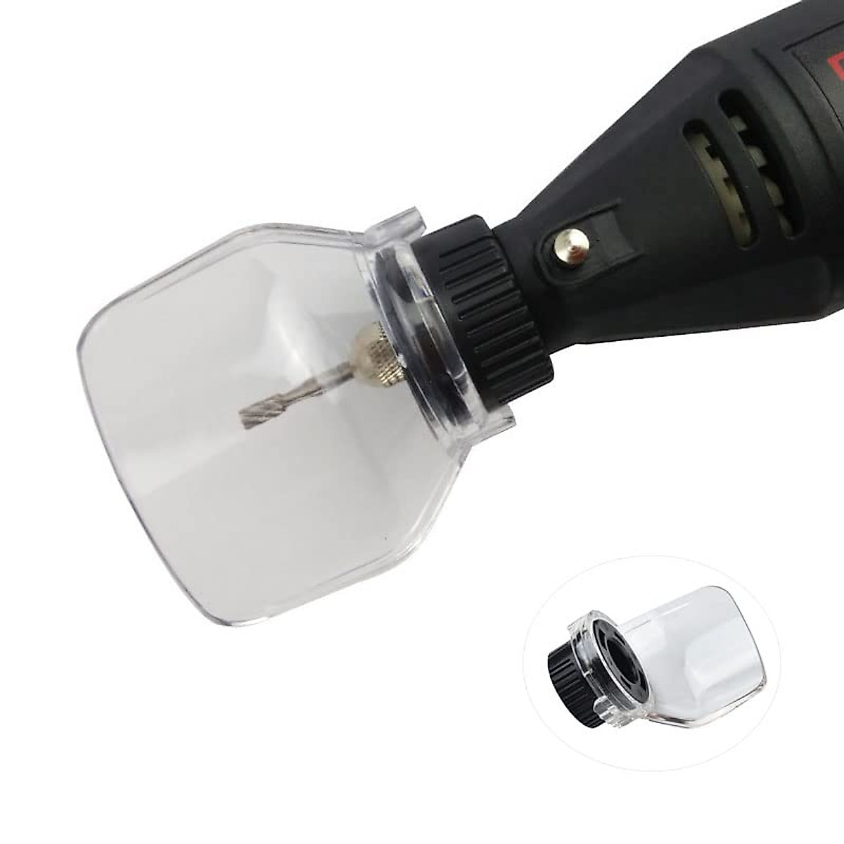 Rotary Tool Shield Metal Cutting Sanding Polishing Protective Cover Attachment Kit Accessories for Rotary Grinder Tools