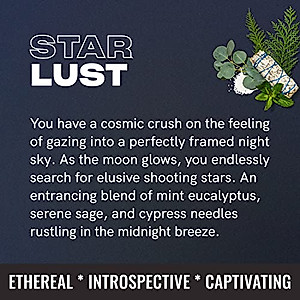 Friday Collective Star Lust Candle, Fresh & Clean Scented, Made with Essential Oils, 3 Wicks, 13.5 oz