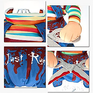 Hotumn Dog Funny Costume Halloween Pet Clothes Cat Cosplay Party Suit Funny Dog Costume for Small Medium Large Dogs (Large)