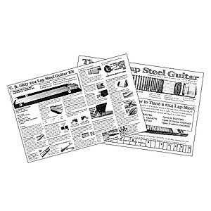 2x4 Lap Steel Guitar Kit - the DIY Slide Guitar - You supply the 2x4!