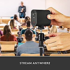 Logitech for Creators Mevo Start 3-Pack Wireless Live Streaming Cameras, for Multi-Camera HD Video,App Control and Stream via Smartphone or Wi-Fi
