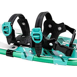 Gpeng Snowshoes for Men and Women,Lightweight Aluminum Snow Shoes for Adults, Kids Snowshoes with Pole,14"/21"/25"/30",Carry Bag Included