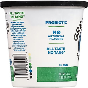 The Greek Gods Greek Yogurt, Plain, 24 oz