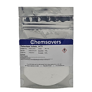 Potassium Iodate, ACS, 99.4+%, 100g